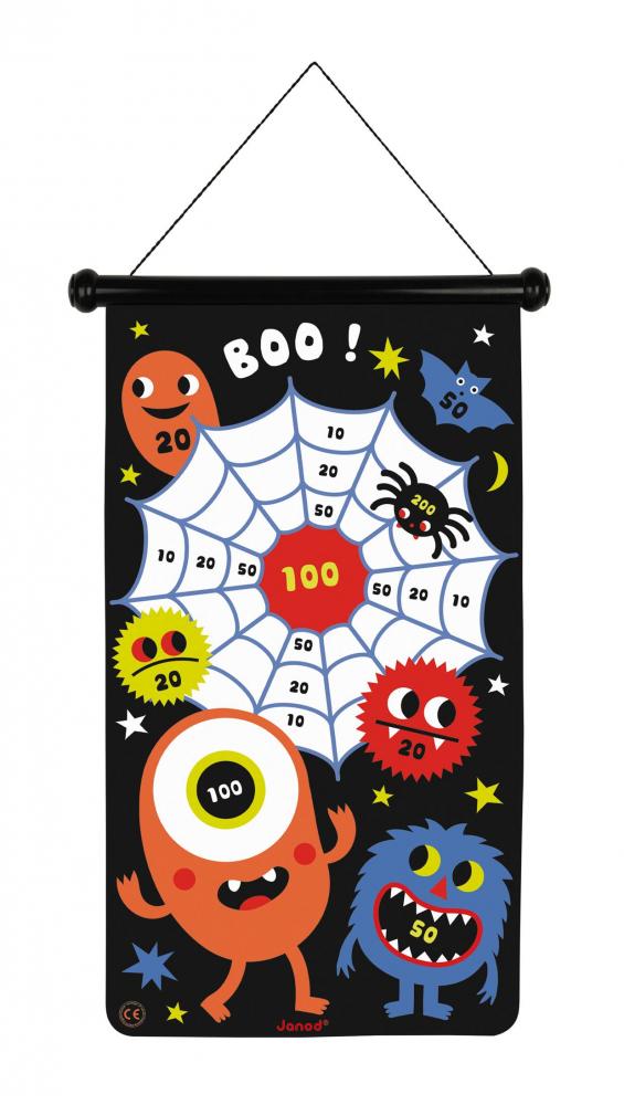 Magnetická hra Terč a šípky pre deti Príšerky Janod od 4 rokov | Kidmania